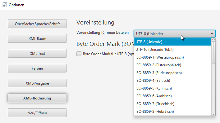 Dokumentation Easy XML Editor Pro - XML Software